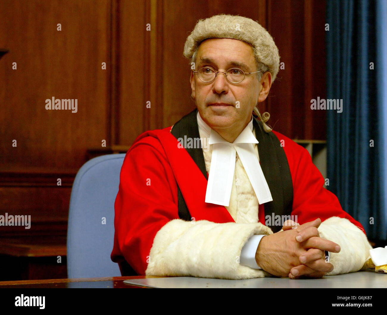 Crime legal law judge head shoulders justice moses lord alan hi-res ...