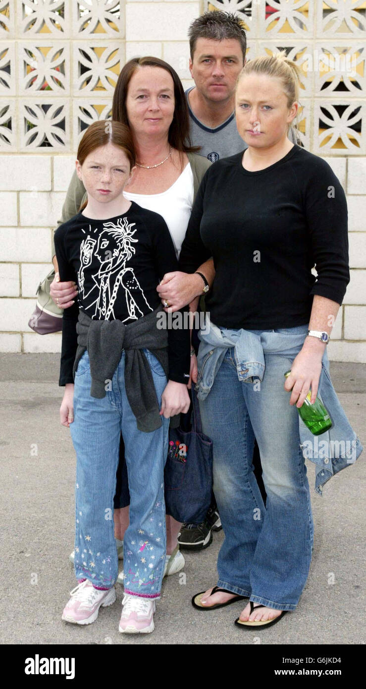 Ronald Martin, 40, and his wife Doreen, with their two children Lynsey ...