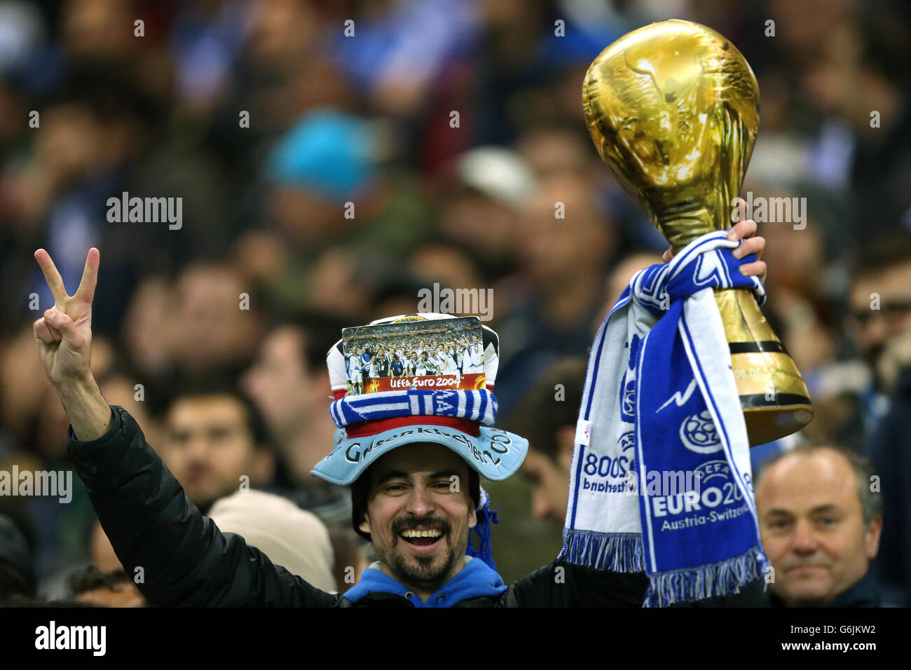 Greece national soccer team hi-res stock photography and images - Alamy