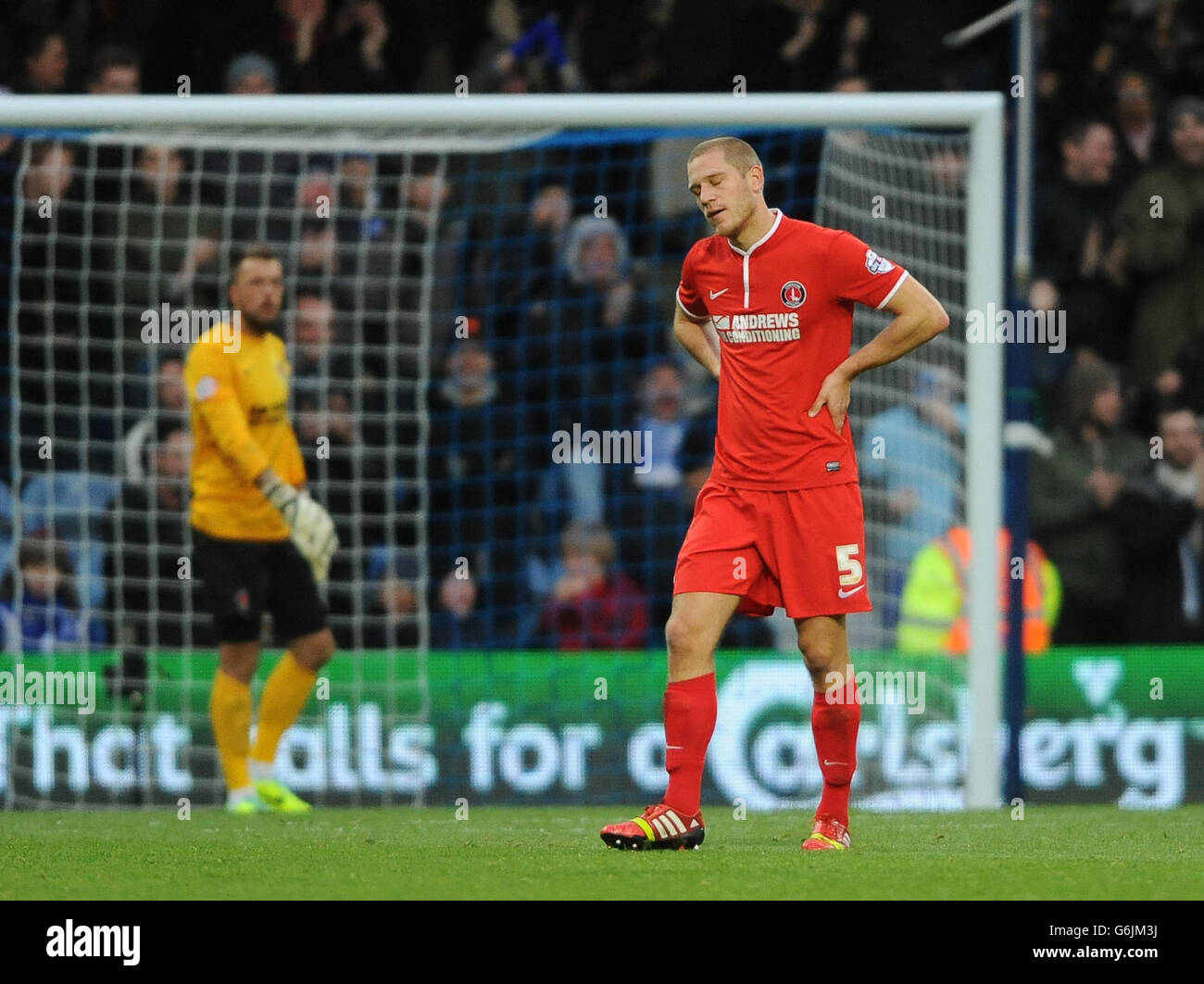 Charlton athletics michael morrison reacts hi-res stock photography and ...