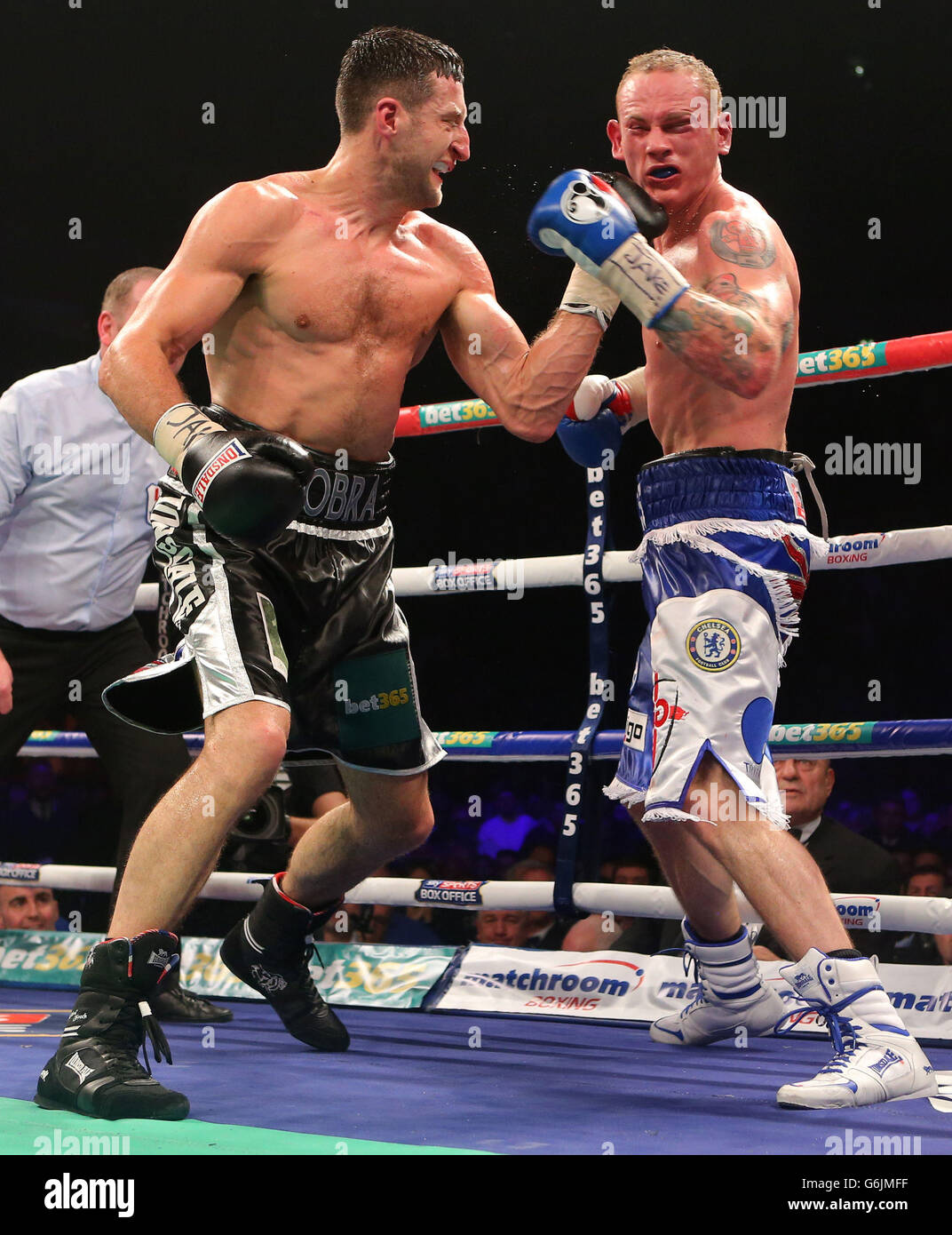 Boxing howard foster referee hi-res stock photography and images - Alamy