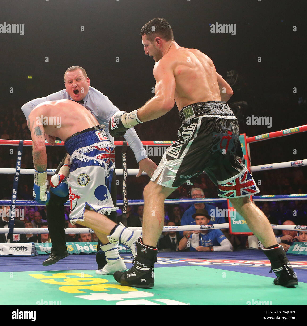 Boxing howard foster referee hi-res stock photography and images - Alamy
