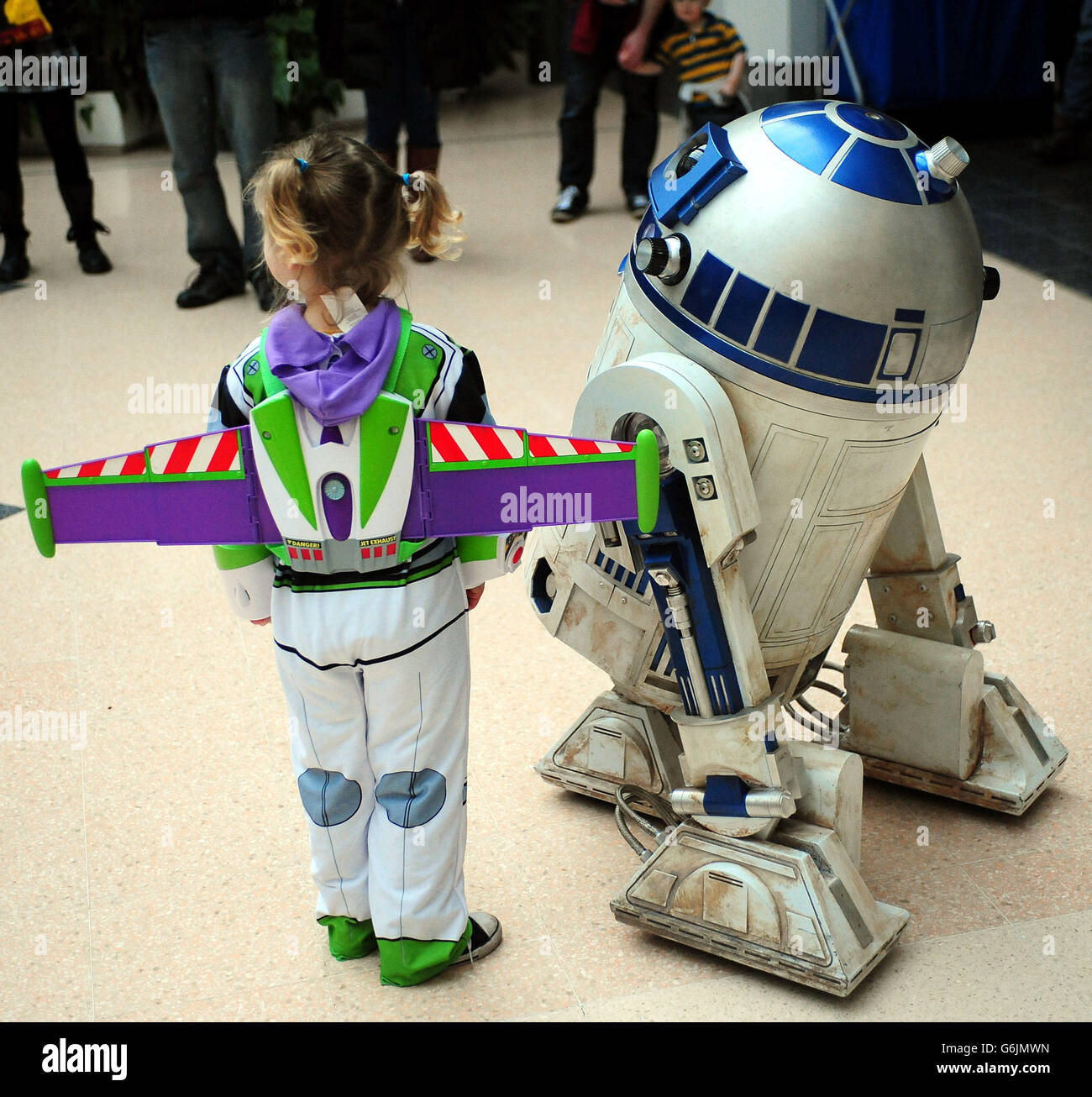 Comic Con enthusiasts attend the MCM Birmingham Comic Con at the NEC ...