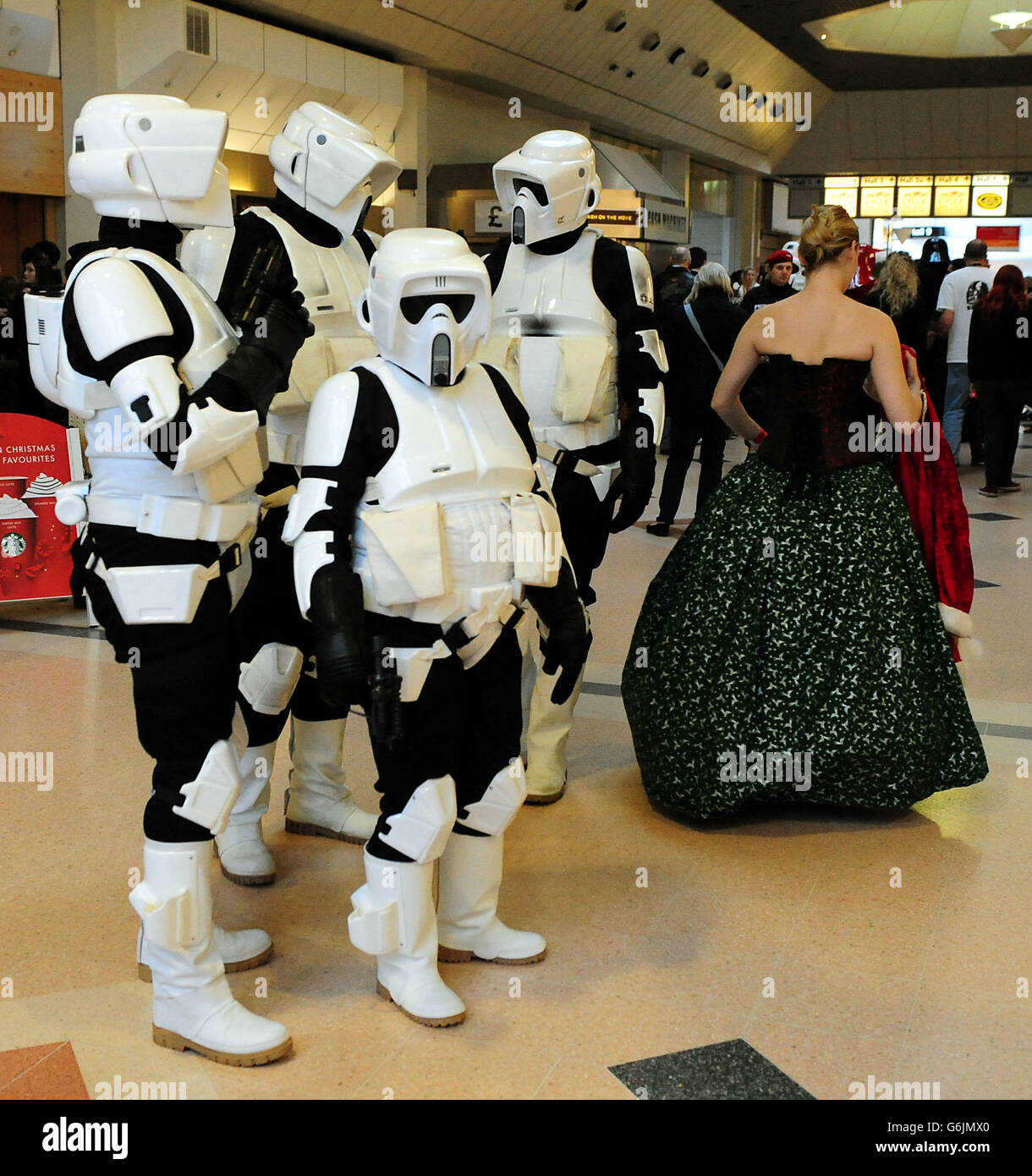 Enthusiasts arrive for the MCM Birmingham Comic Con at The NEC ...