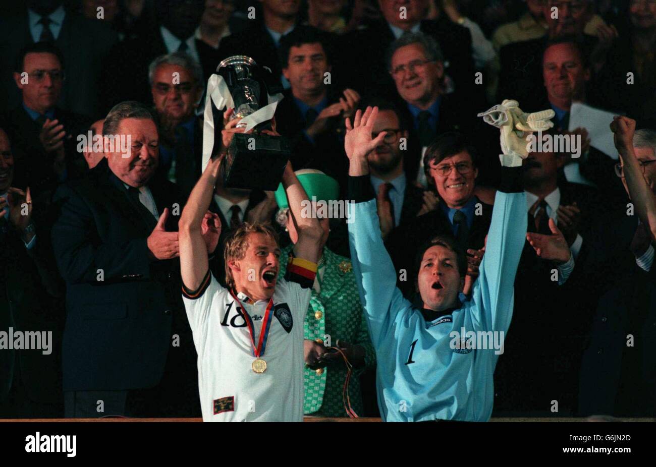 Jurgen klinsmann euro trophy hi-res stock photography and images - Alamy