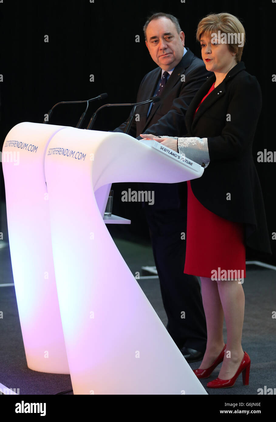 SNP sets out plan for independence Stock Photo - Alamy