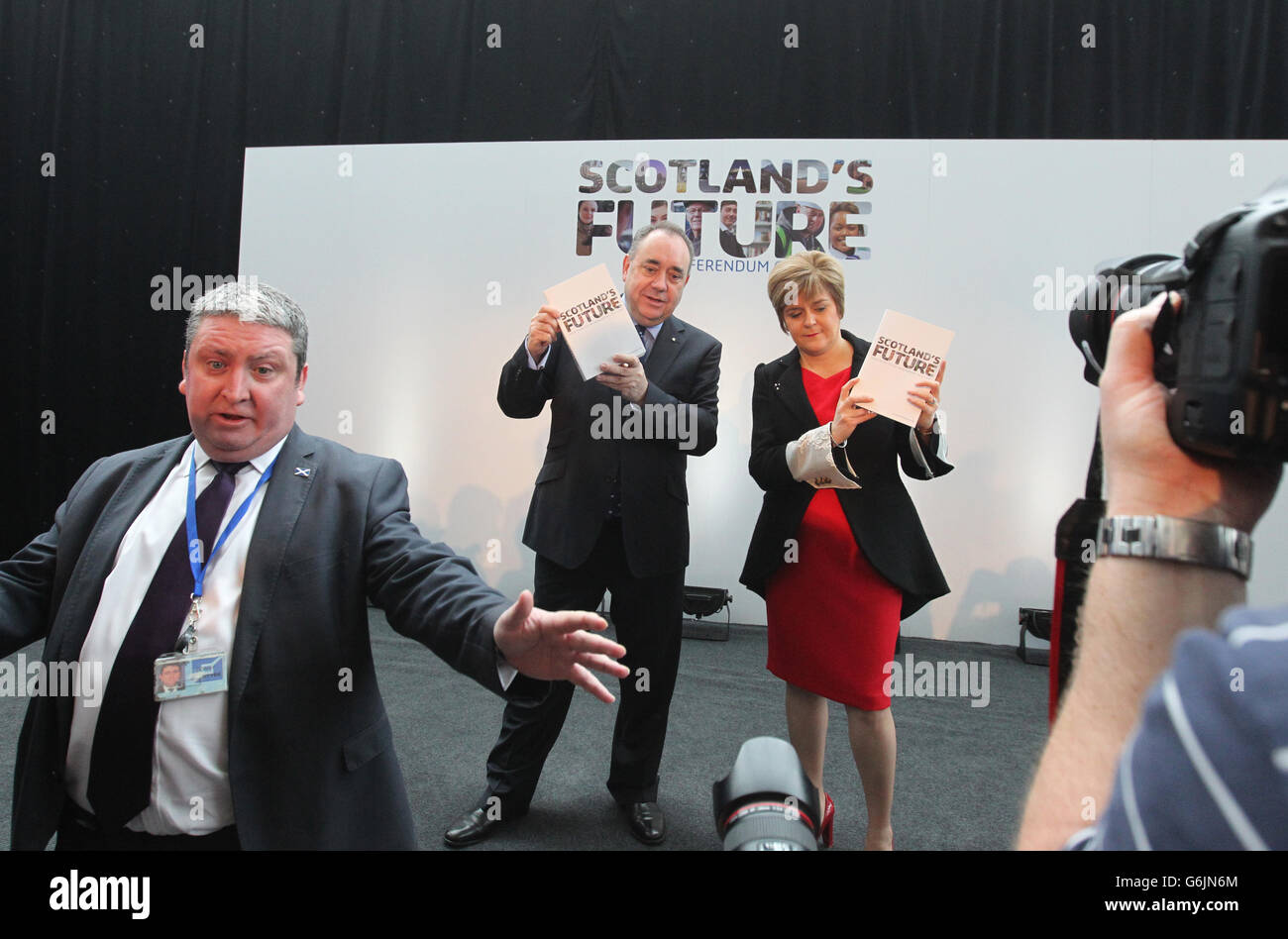 SNP sets out plan for independence Stock Photo - Alamy