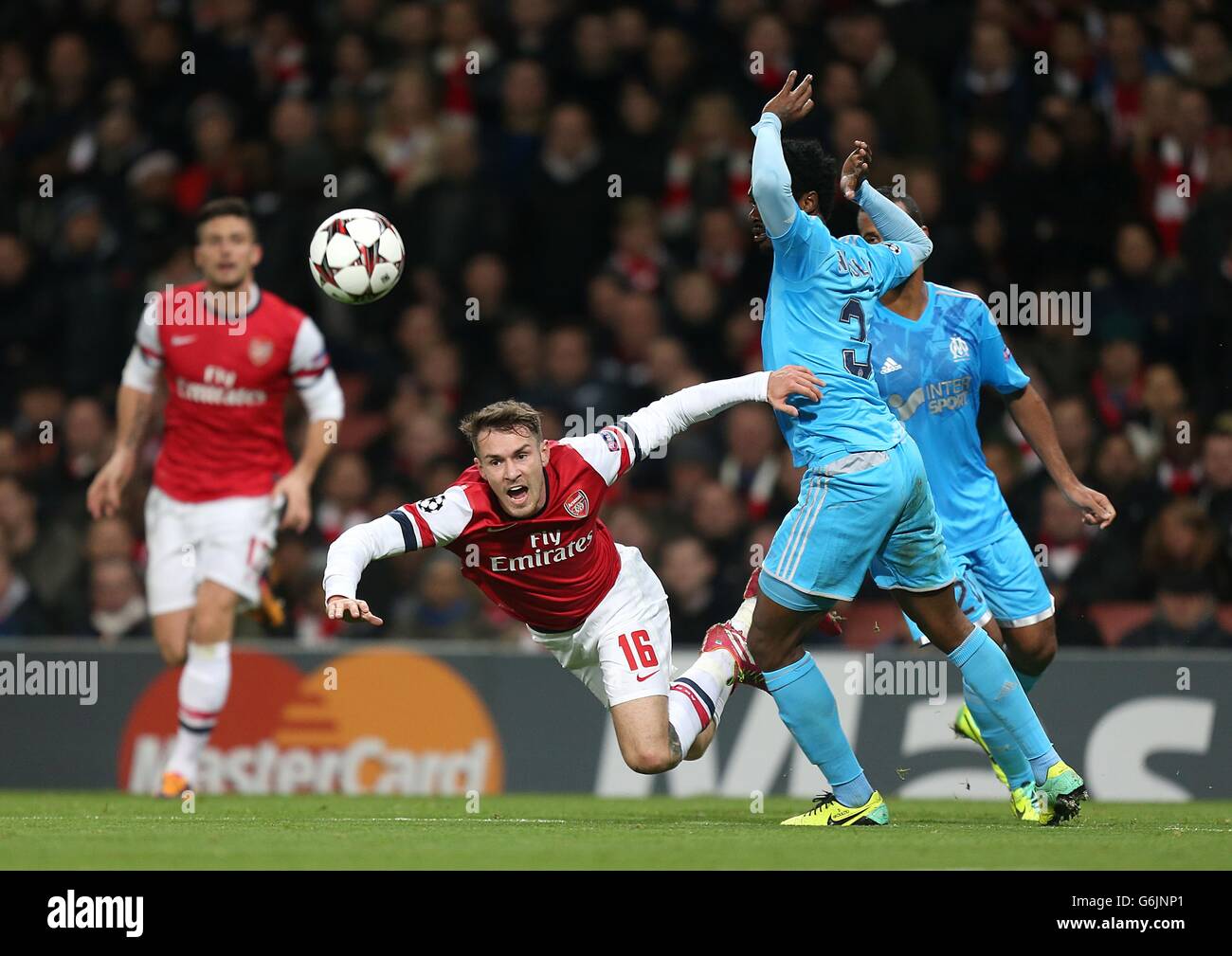 Soccer - UEFA Champions League - Group F - Arsenal v Olympique ...
