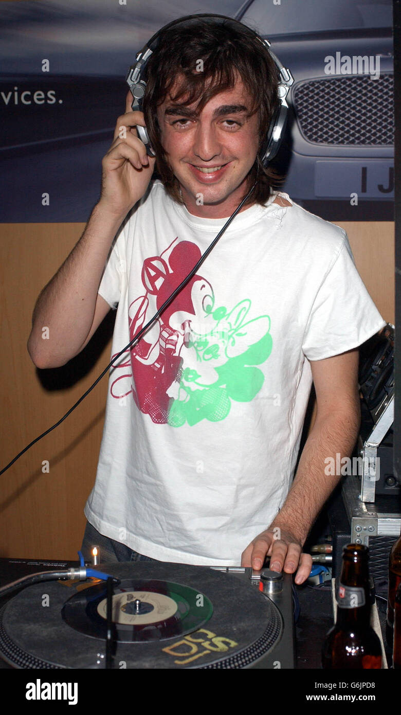 Danny Goffey Paper Magazine launch Stock Photo - Alamy