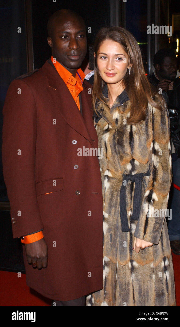 Ozwald & Gyunel Boateng arrive for the UK Charity film Premiere of Love ...