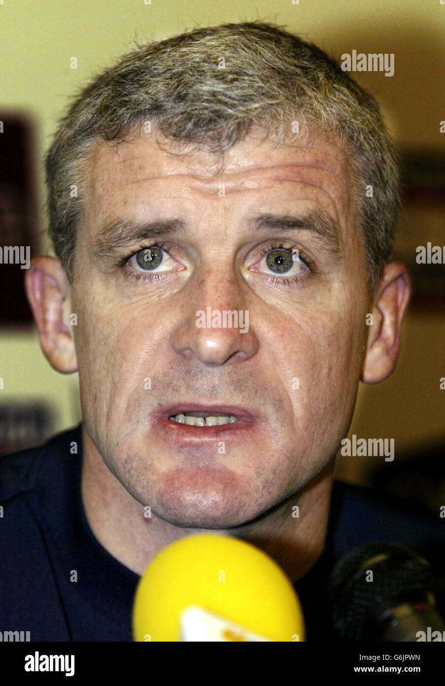 Wales press conference Stock Photo - Alamy