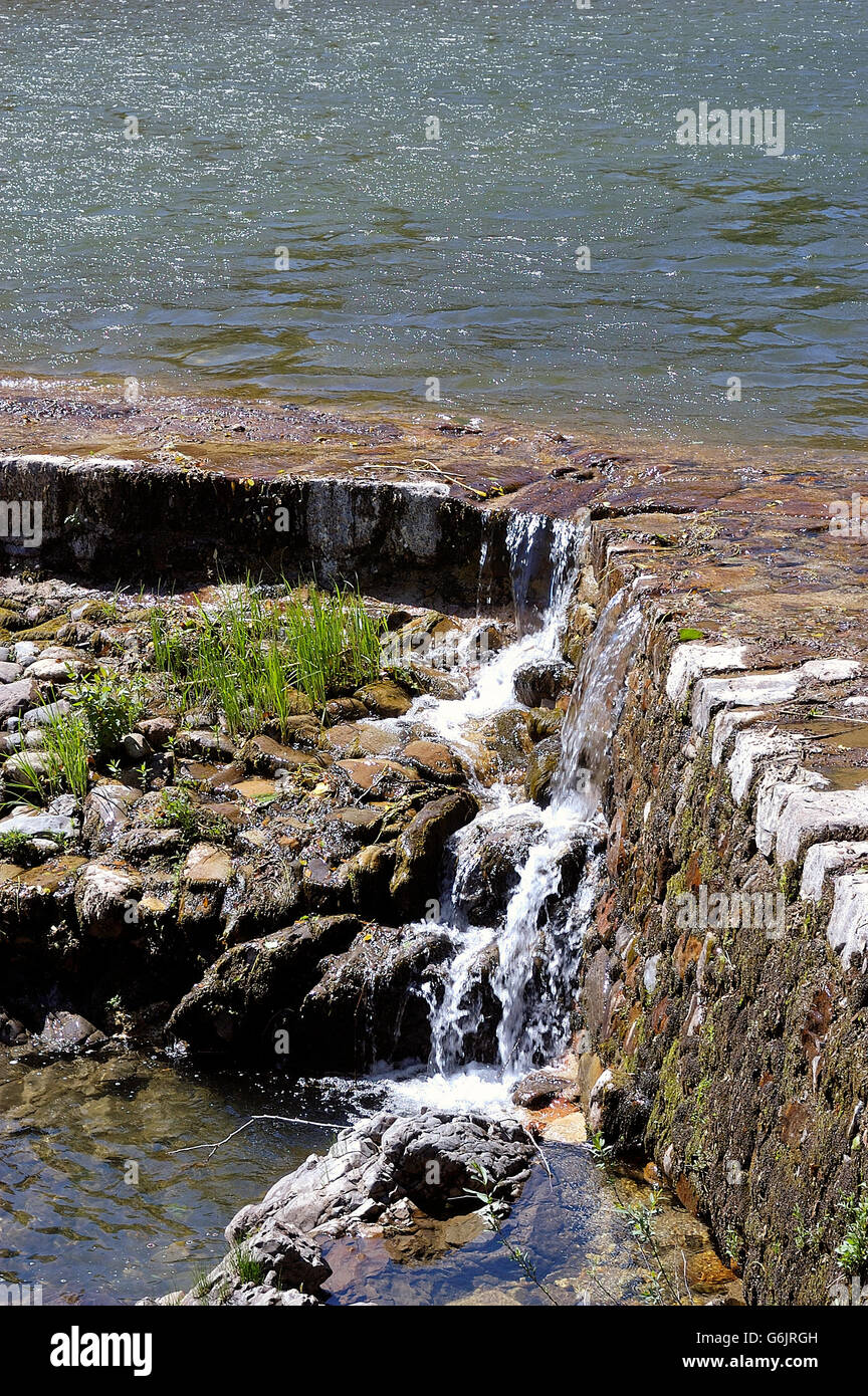 cascade of water Stock Photo - Alamy