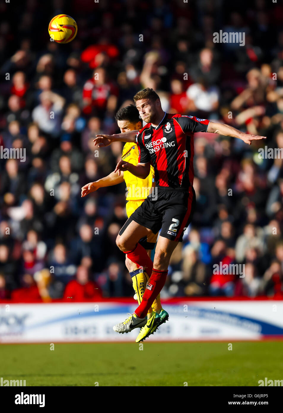AFC Bournemouth's Simon Francis (right) in action against Brighton and ...