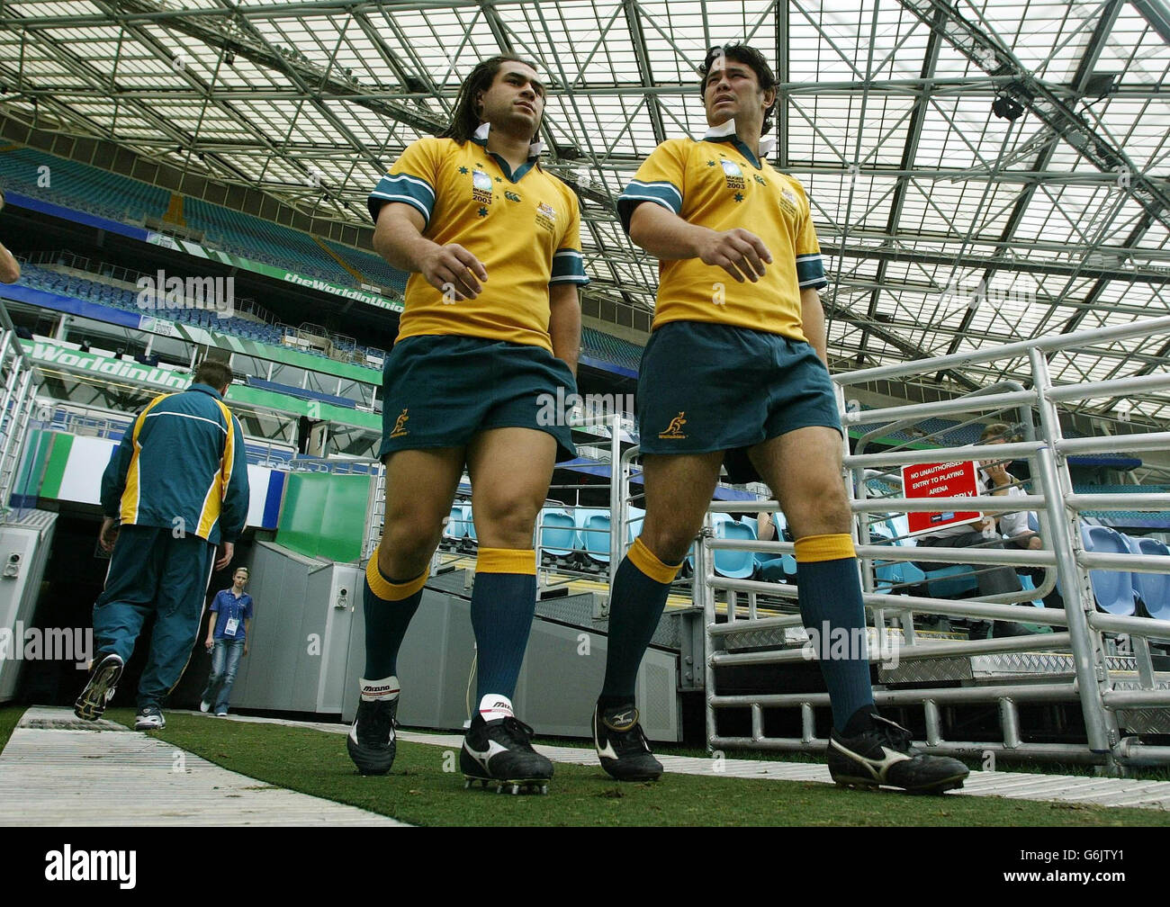 WORLDCUP Australia Training Stock Photo - Alamy