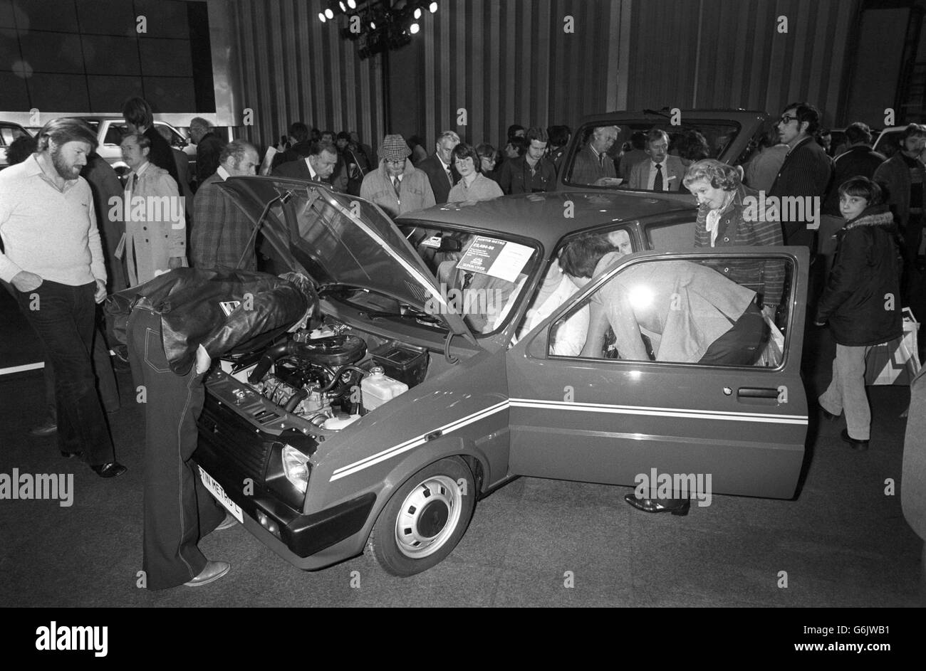After Prime Minister Margaret Thatcher officially opened the Motor Show ...