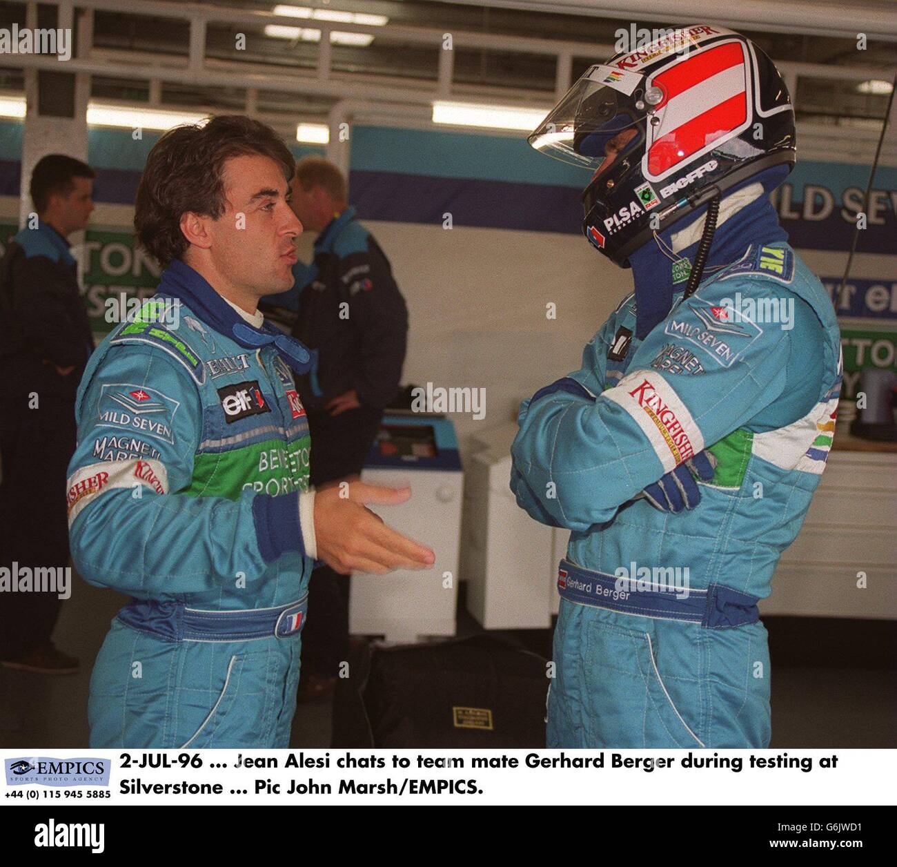 Jean alesi gerhard berger hi-res stock photography and images - Alamy