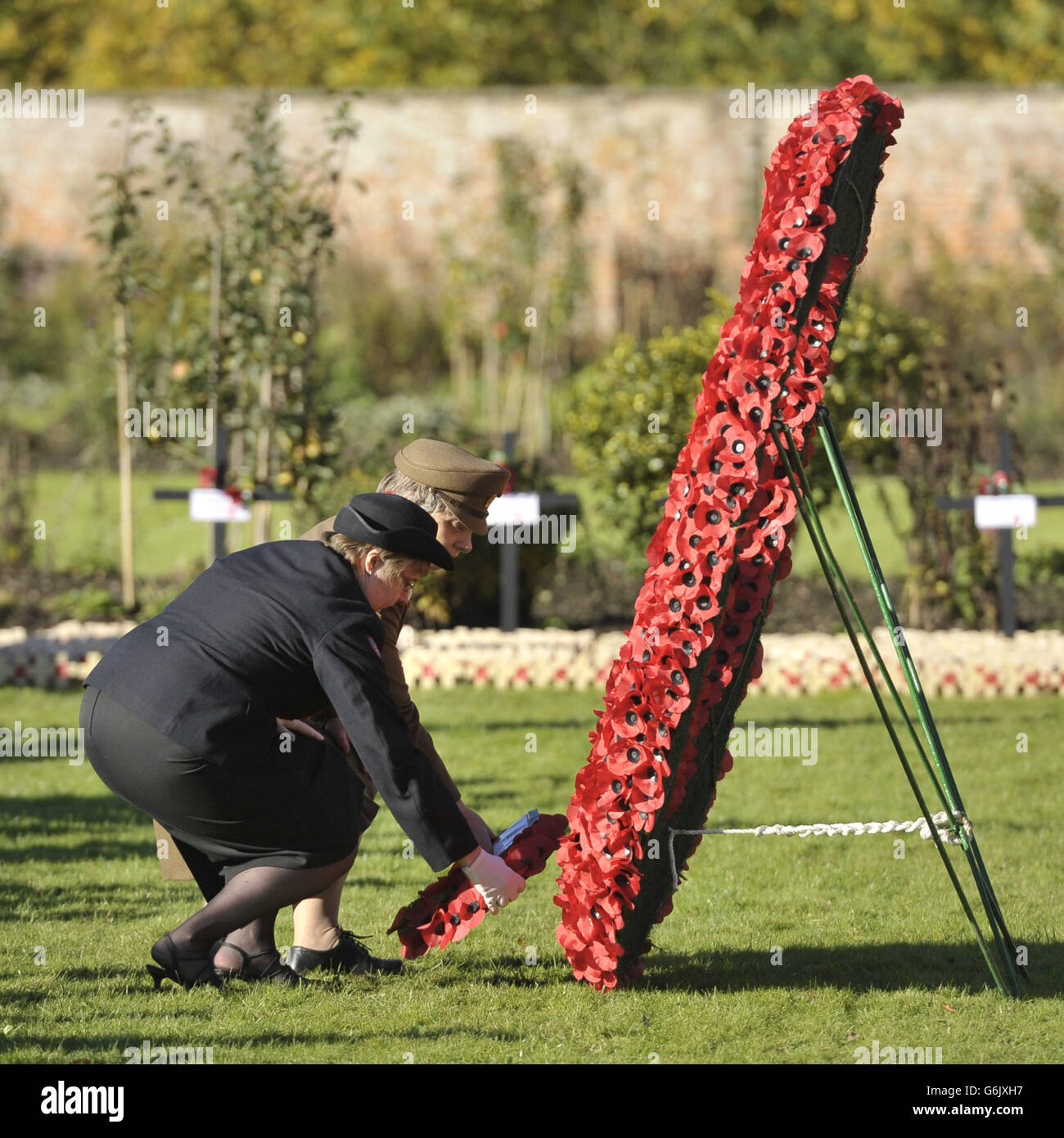 Memorial remembrance general view gv hi-res stock photography and ...