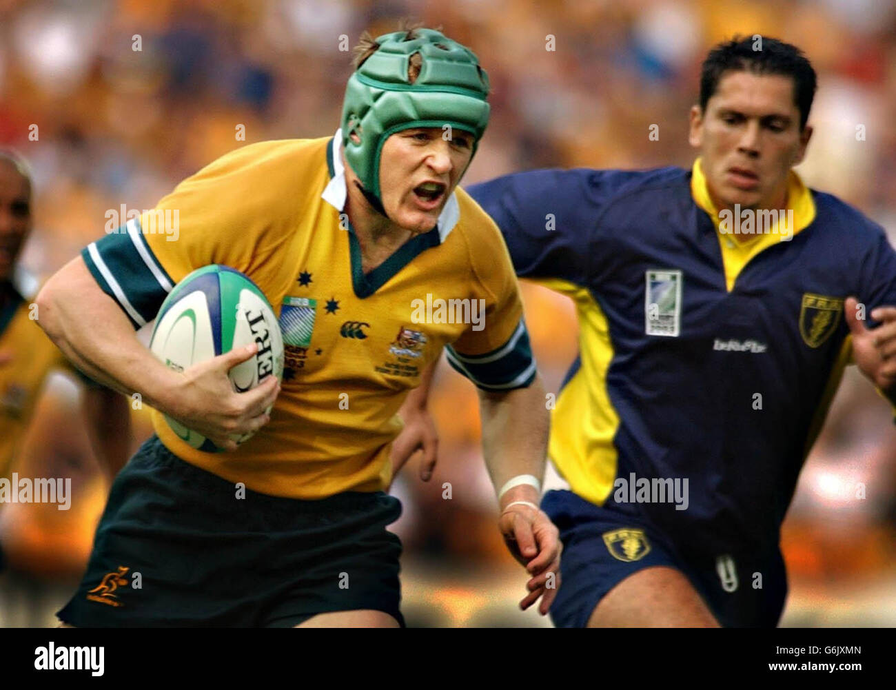 Australia v Romania Stock Photo - Alamy