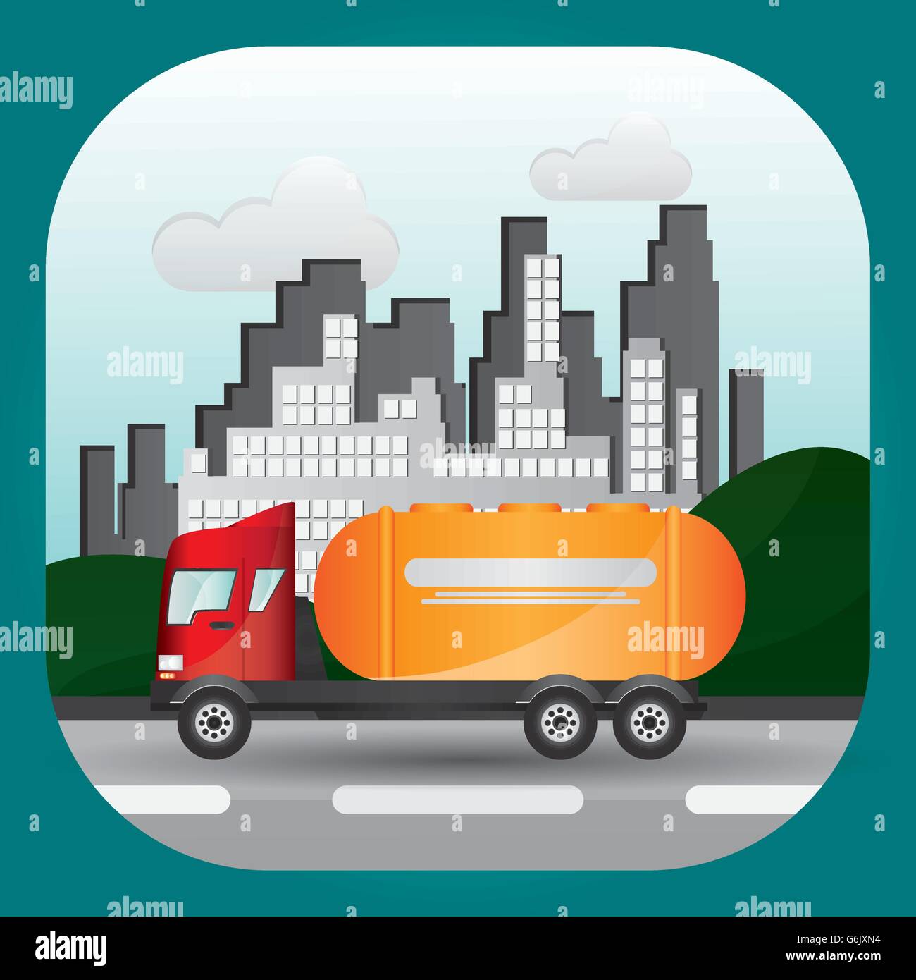 Truck icon design Stock Vector Image & Art - Alamy