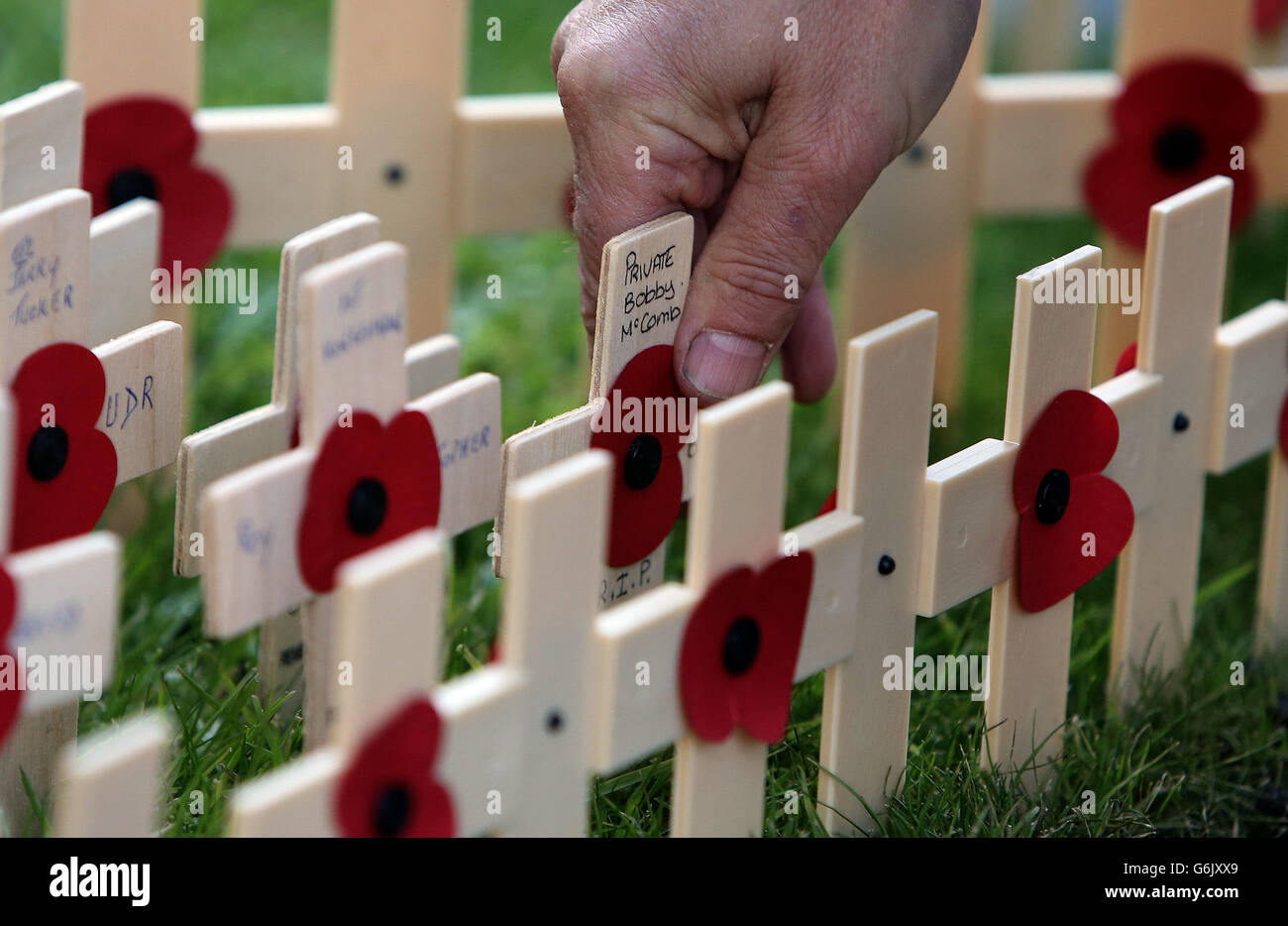 Memorial remembrance general view gv hi-res stock photography and ...