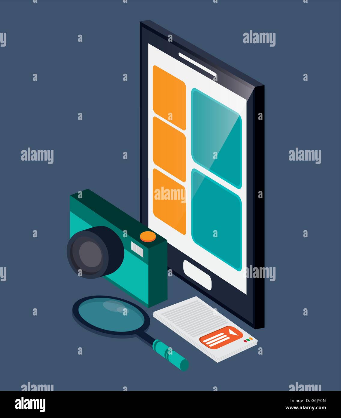 Isometric Technology design Stock Vector Image & Art - Alamy