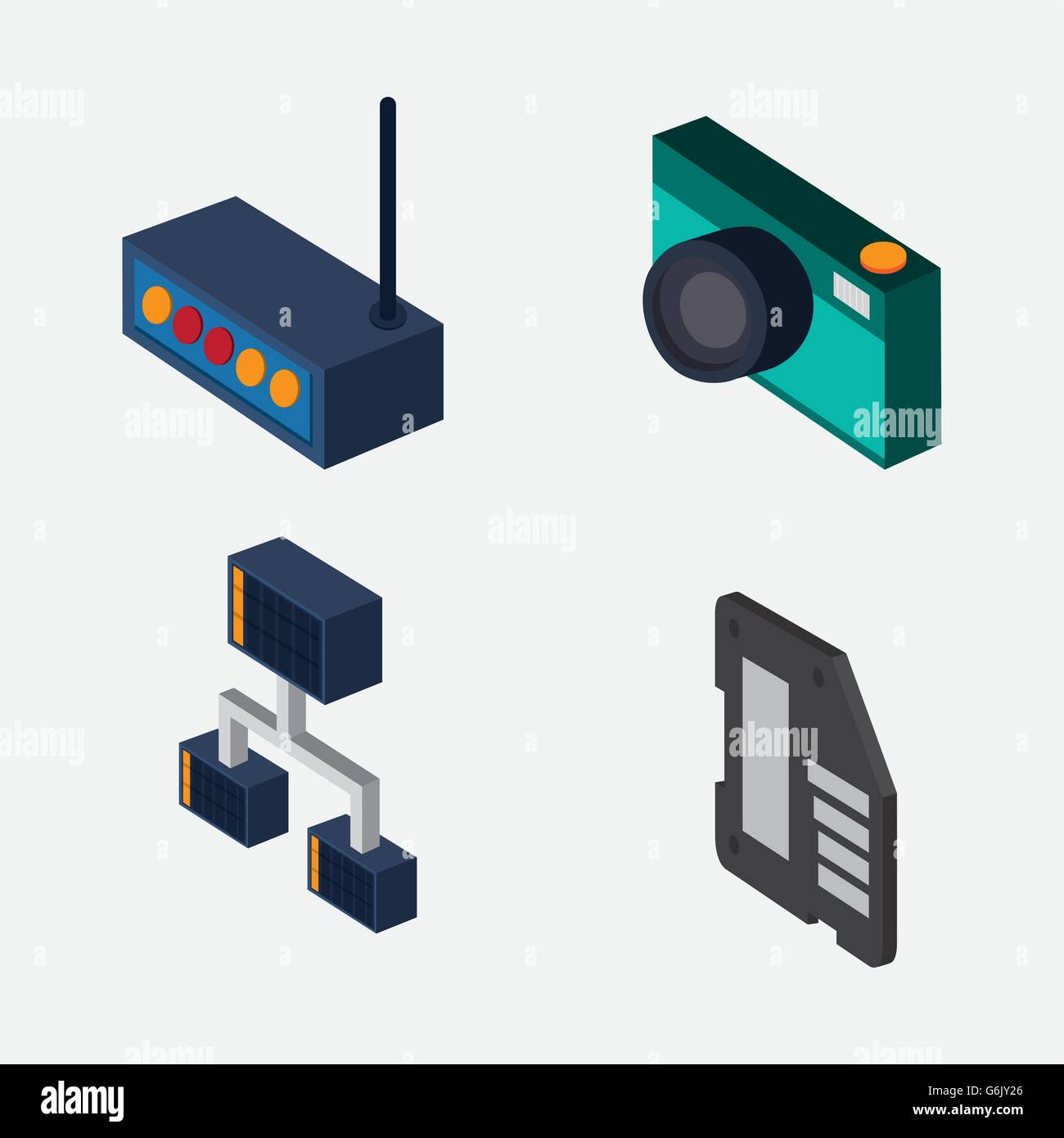 Isometric Technology design Stock Vector Image & Art - Alamy