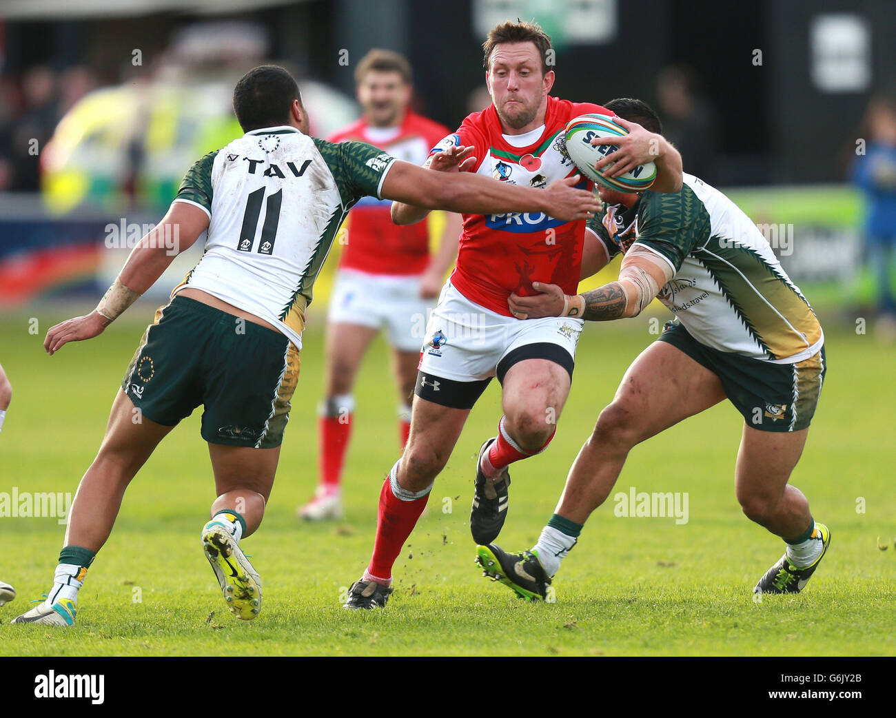 Rugby league wales v cook islands hi-res stock photography and images ...