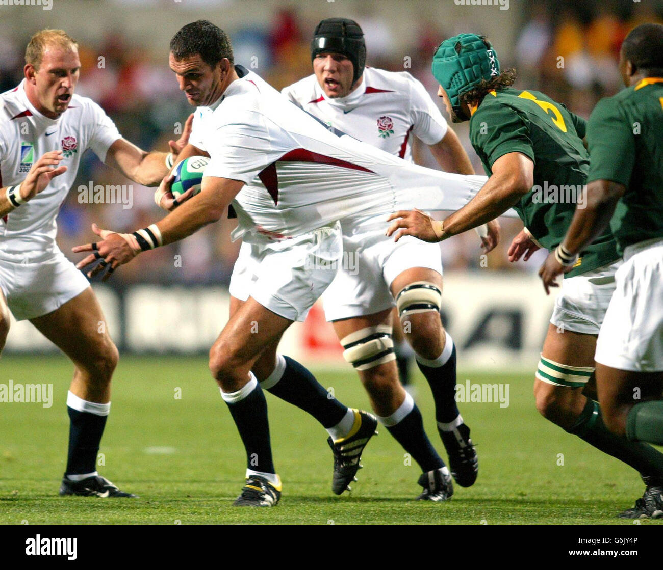 Rugby world cup match against south africa subiaco stdium hi-res stock ...