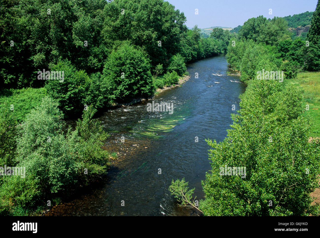 River Allier, Auvergne, France, Europe Stock Photo - Alamy