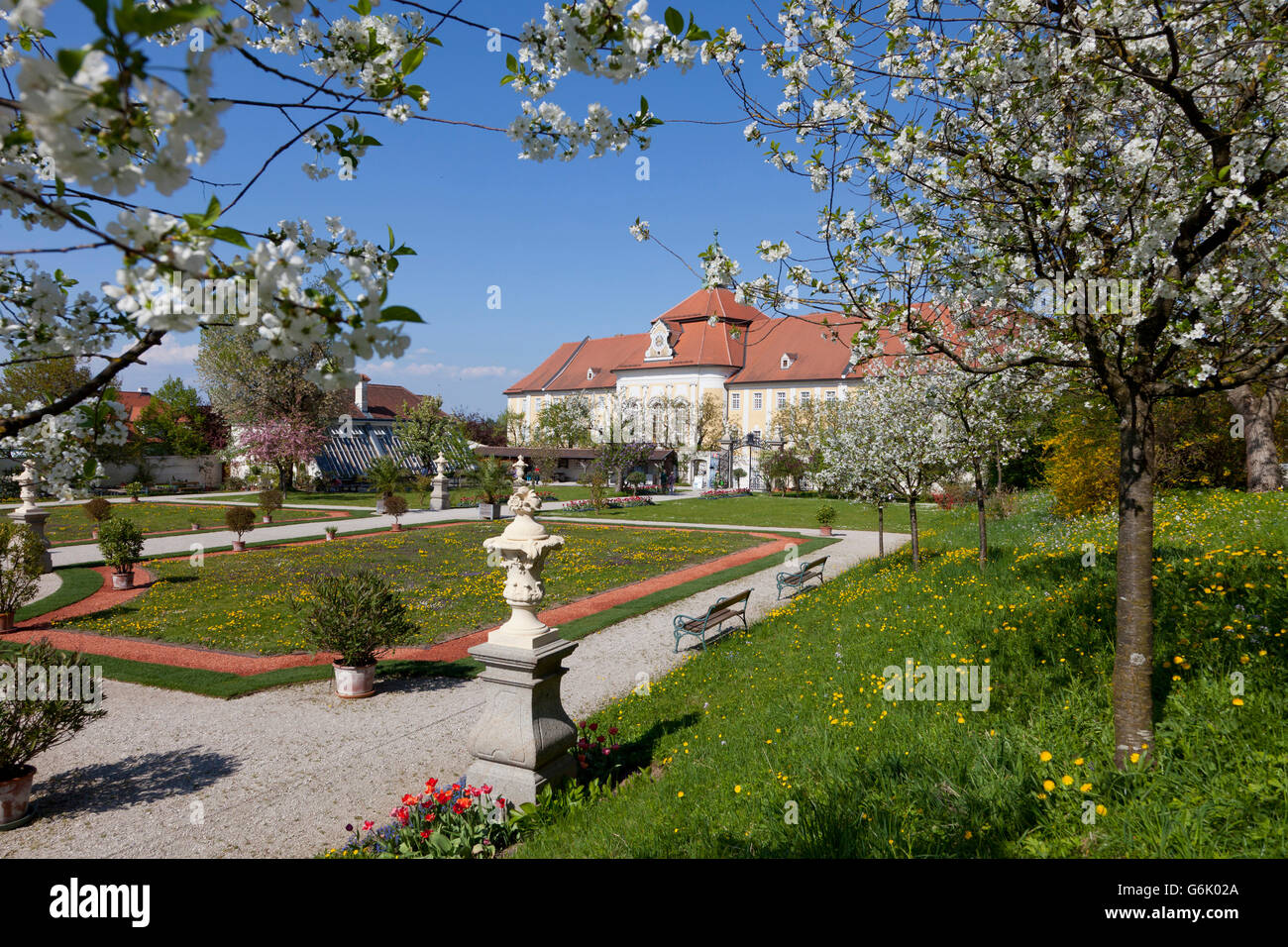 Garden of seitenstetten monastery hi-res stock photography and images ...