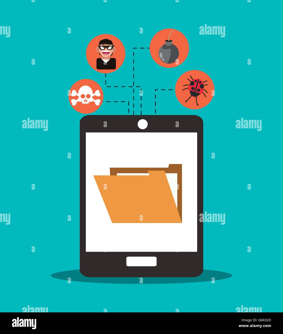 Cyber Security design Stock Vector Image & Art - Alamy
