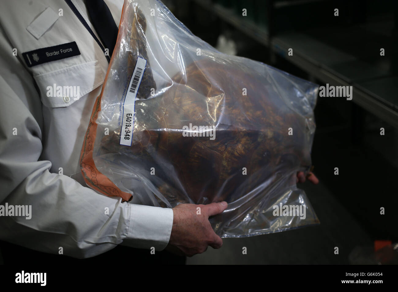 Item seized by the Border Force Stock Photo - Alamy