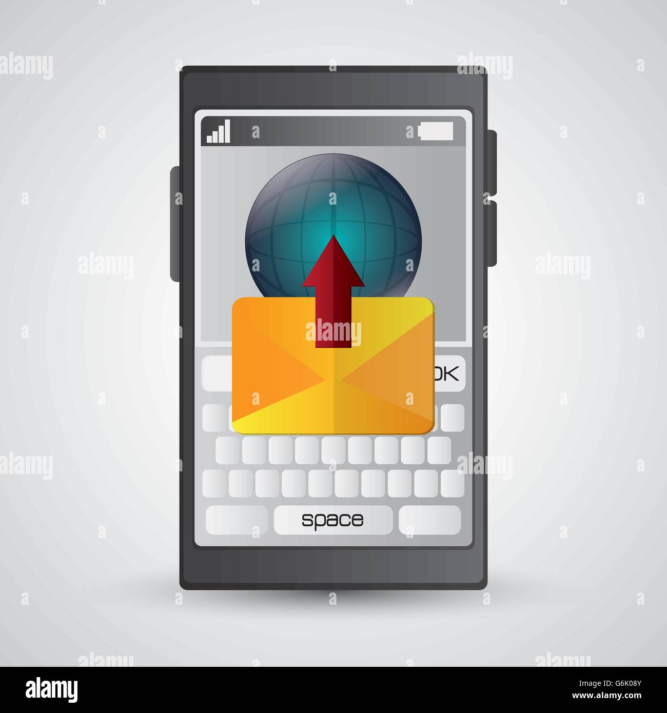 Sms and email design, vector illustration Stock Vector Image & Art - Alamy