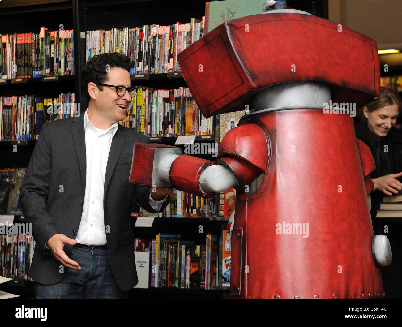 JJ Abrams book signing - London Stock Photo - Alamy