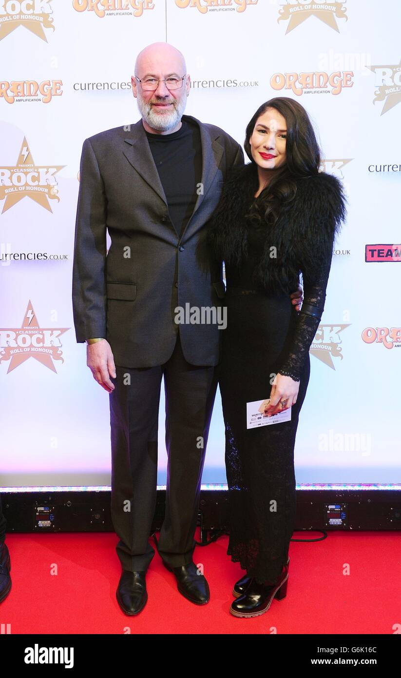 Former Marillion frontman Derek Dick known as Fish, and his daughter ...