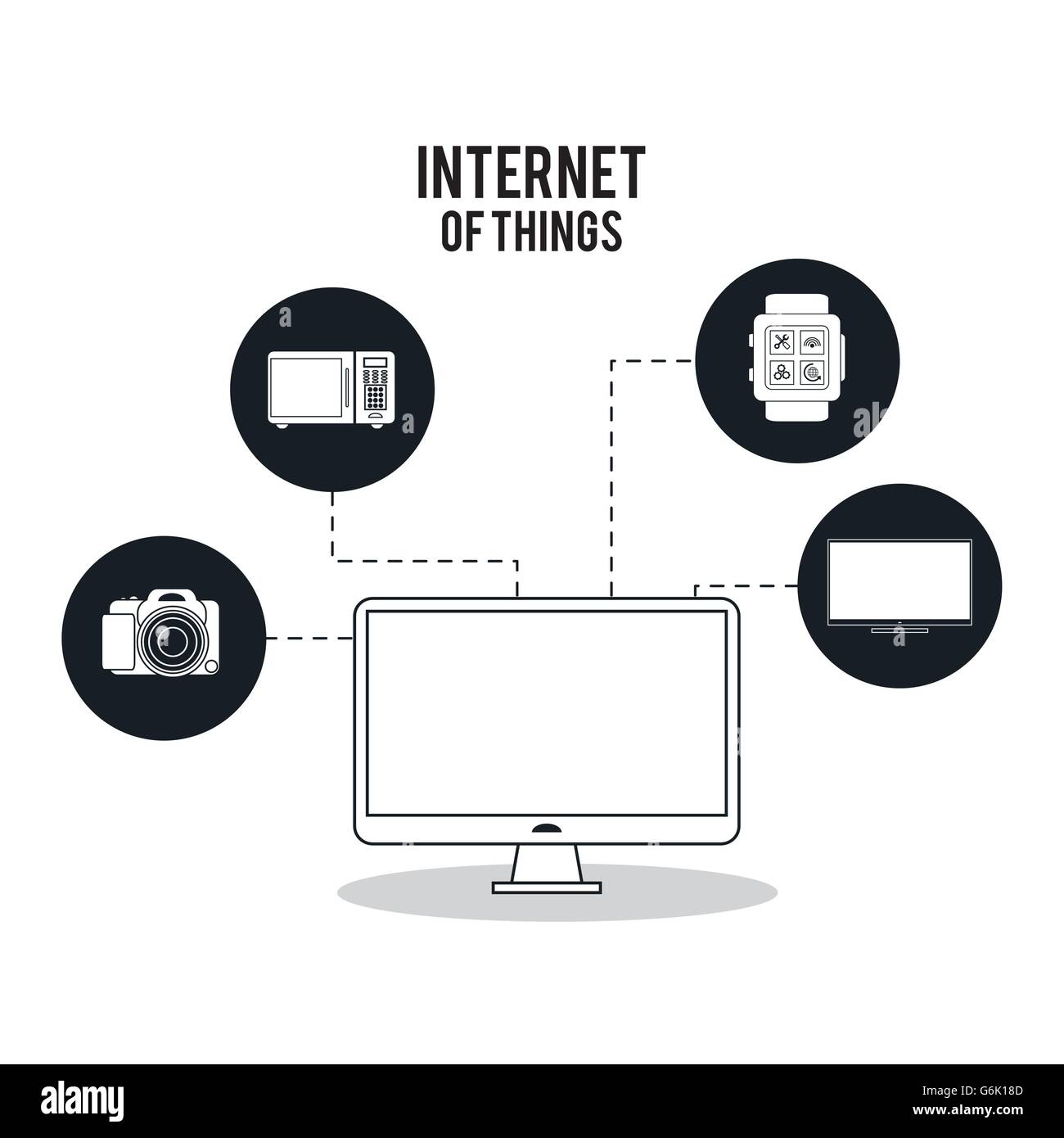 Internet things tv watch oven camera hi-res stock photography and ...