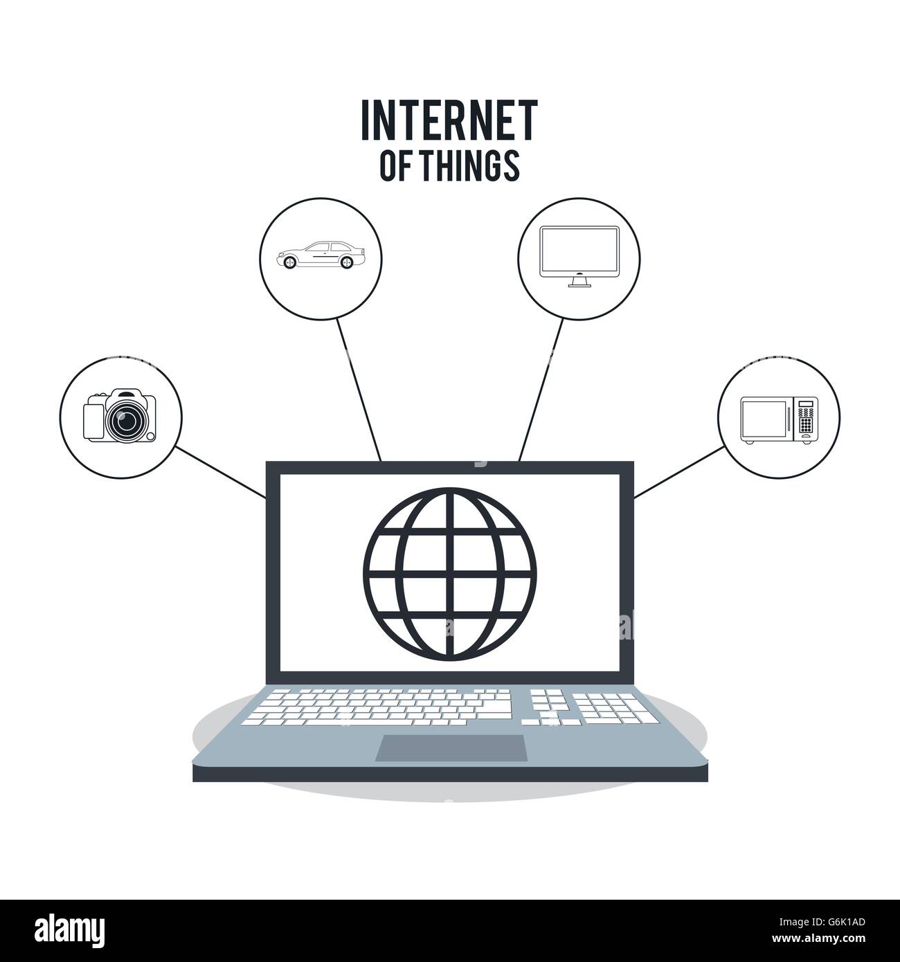 Internet of things design Stock Vector Image & Art - Alamy