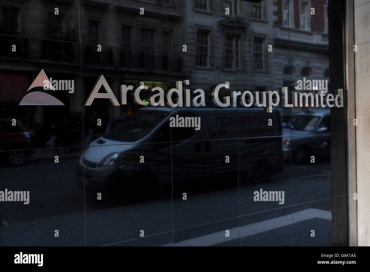 Arcadia Group Head Office At Berners Street High Resolution Stock ...