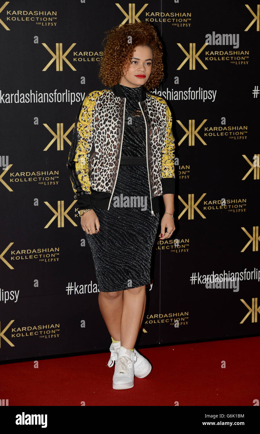 Little Nikki attending the Kardashian Kollection For Lipsy launch party ...