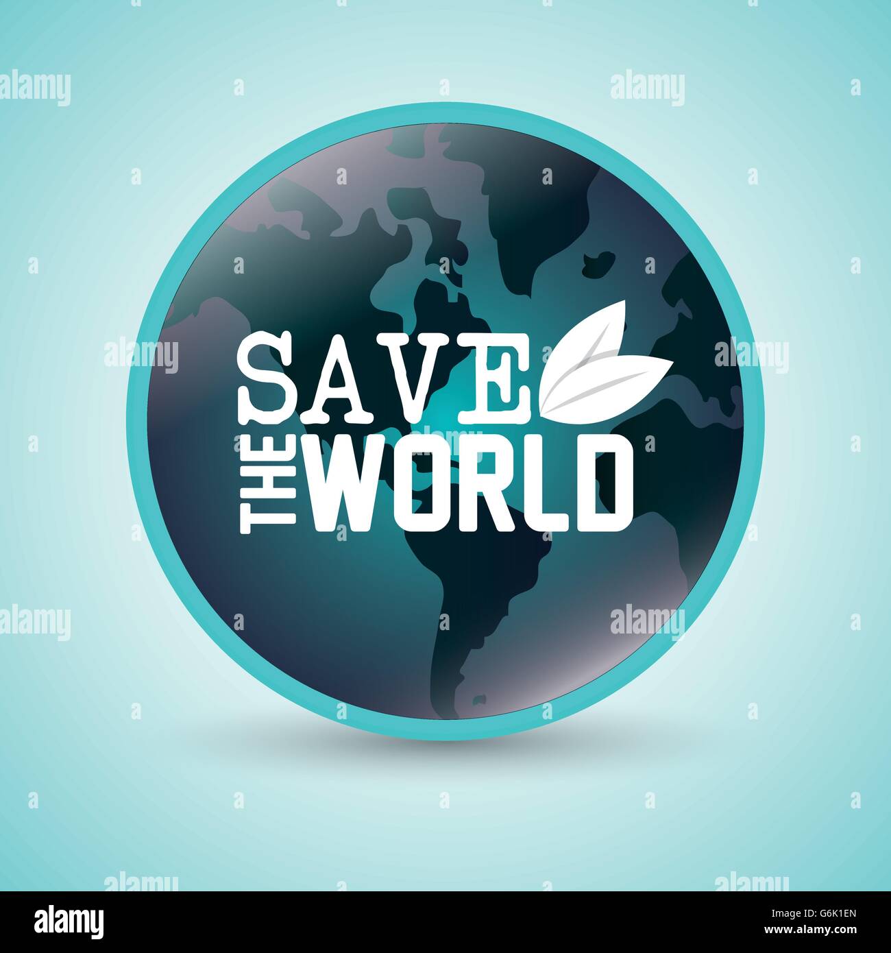 Save world design Stock Vector Image & Art - Alamy