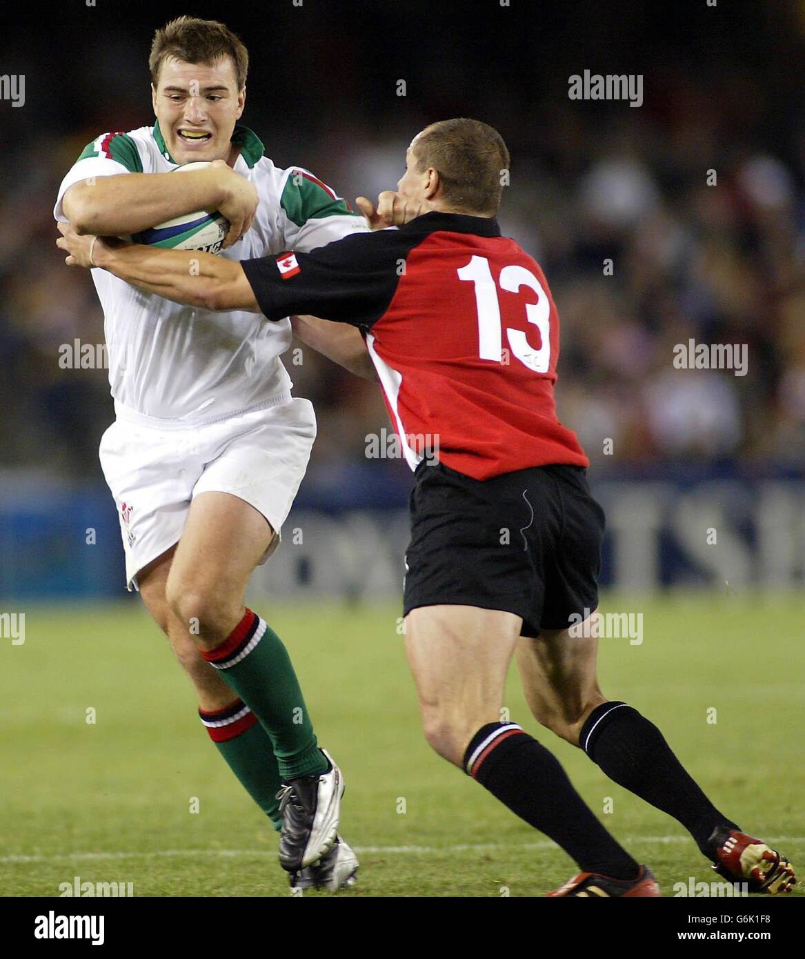 Sport rugby union action iestyn harris hi-res stock photography and ...