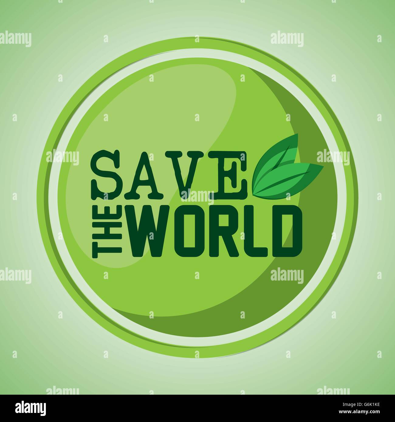 Save world design Stock Vector Image & Art - Alamy