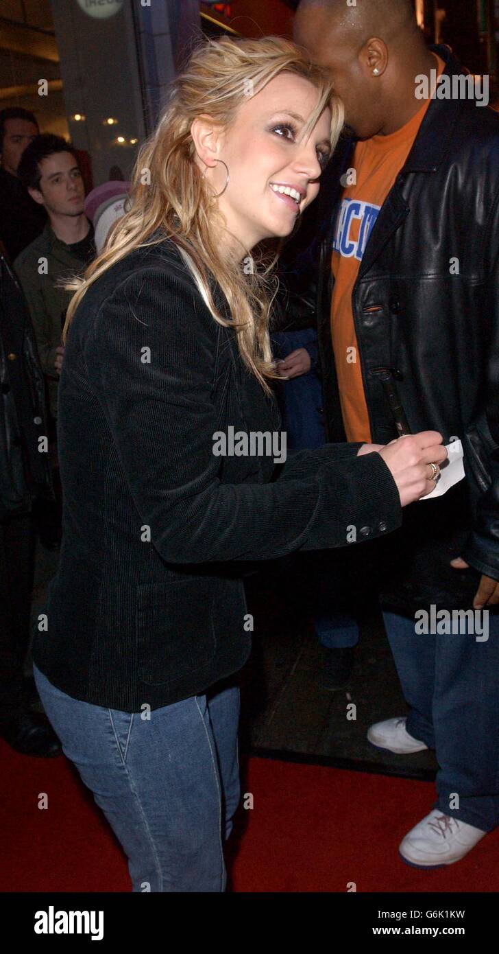 Britney Spears Party at the Rex Club Stock Photo - Alamy