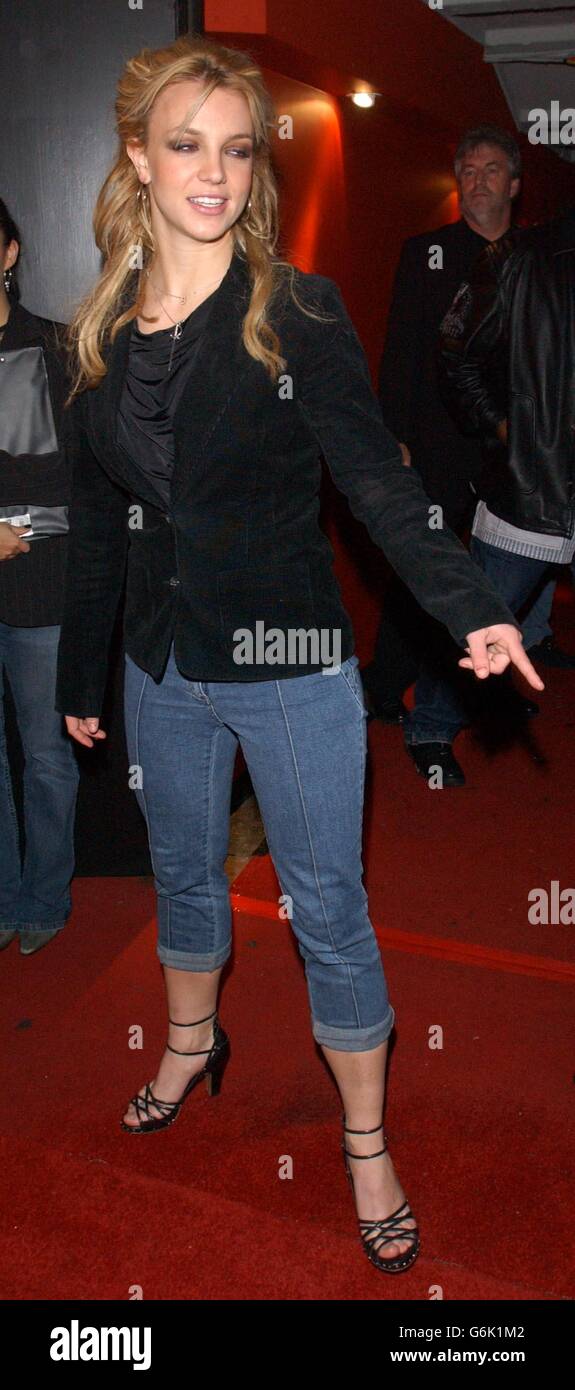 Britney Spears Party at the Rex Club Stock Photo - Alamy
