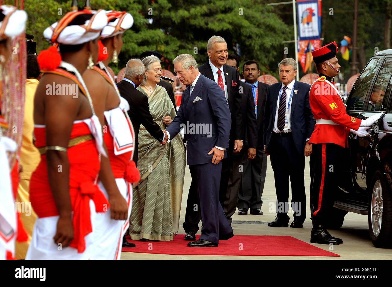 Commonwealth Heads of Government Meeting - Sri Lanka Stock Photo - Alamy
