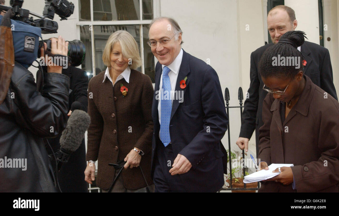 Leader michael howard and his wife sandra hi-res stock photography and ...