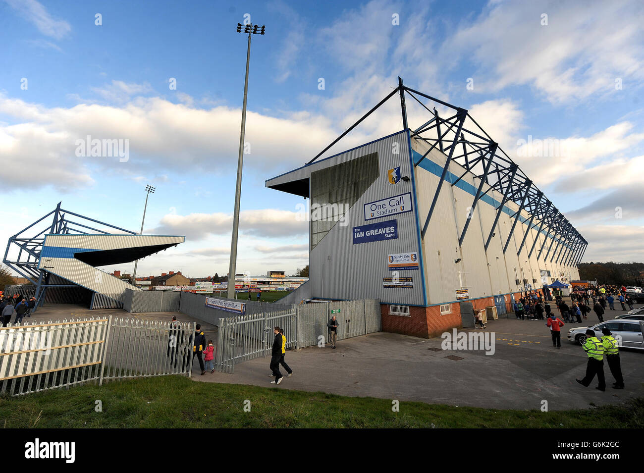 Field mill mansfield town general view hi-res stock photography and ...