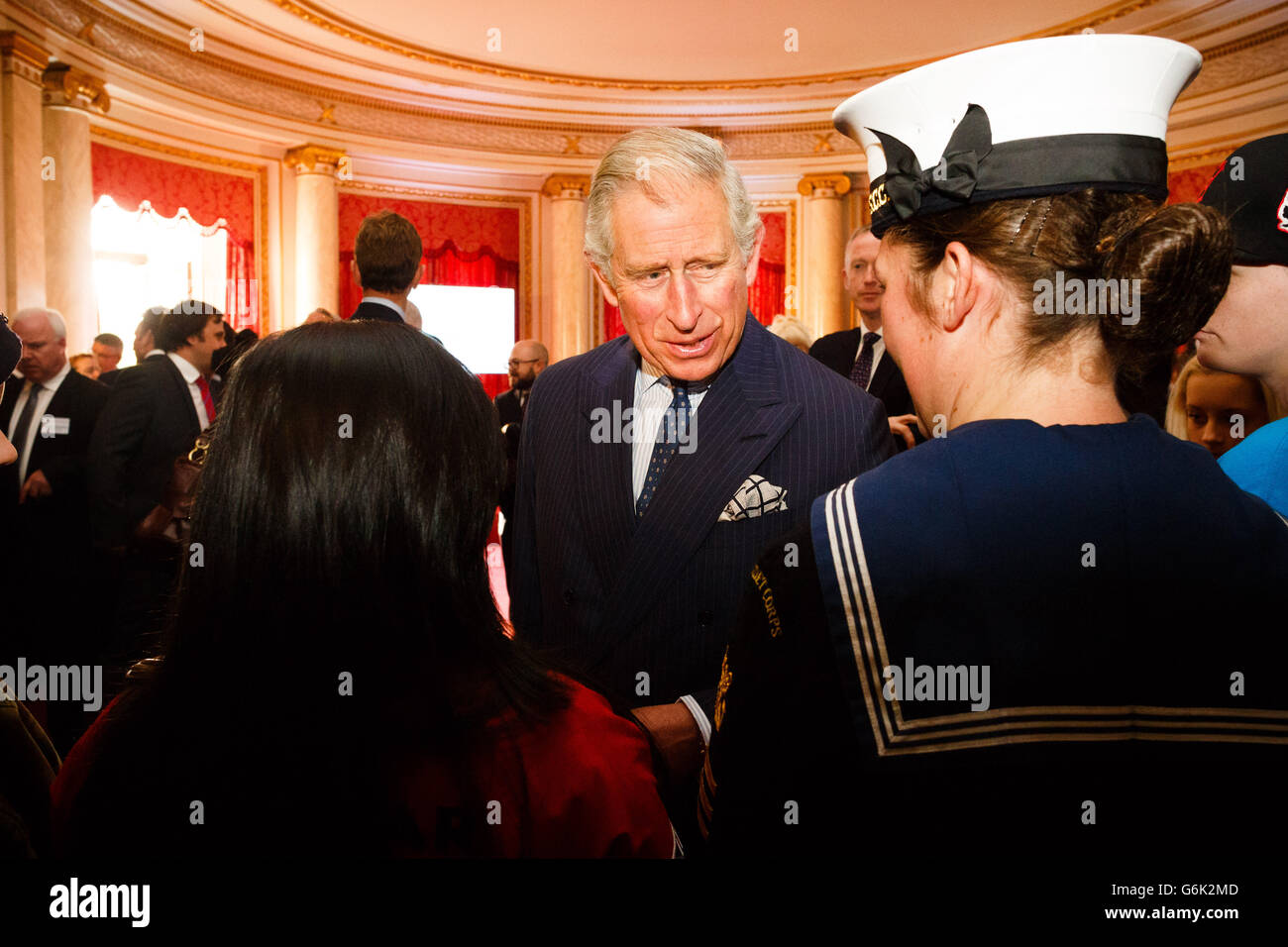 Step Up to Serve launch Stock Photo - Alamy