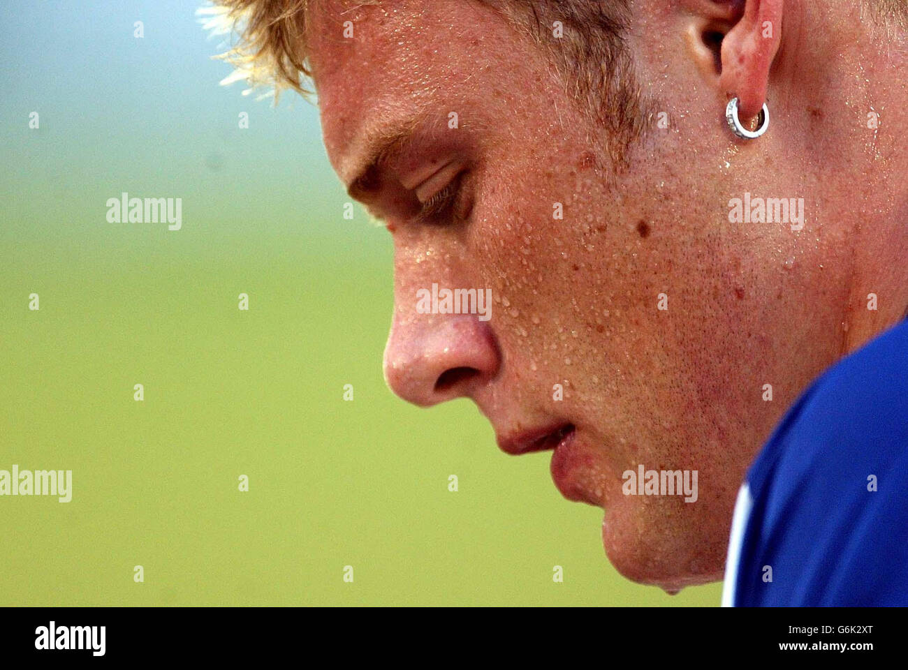 Sport cricket practice andrew flintoff hi-res stock photography and ...