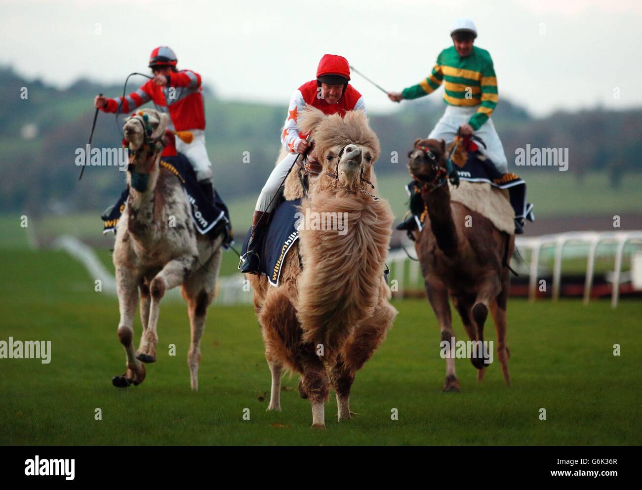 Andy Smith on his way to victory in the second heat during The William ...